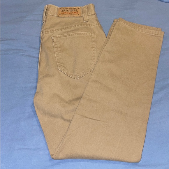 Liz Claiborne | Jeans | Tan Womens Lizwear Jeans 4 | Poshmark
